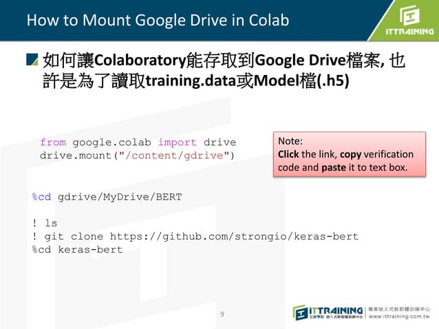 Appendix 1 Goolge colab | PPT