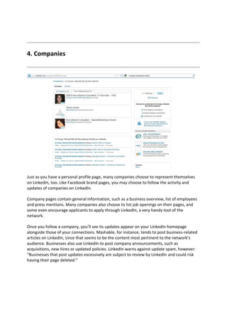 The beginner's guide to linkedin | PDF