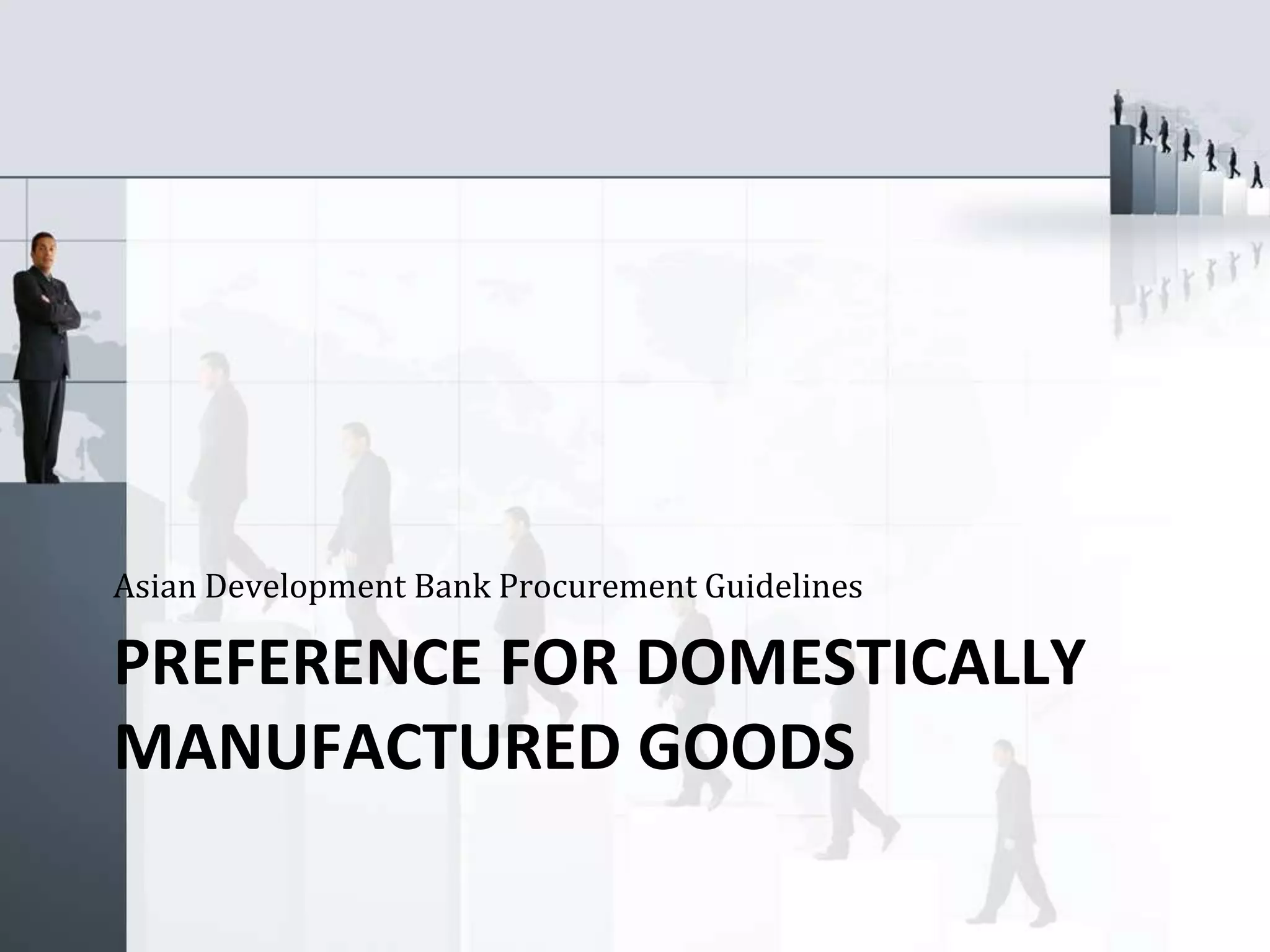 Appendix 2 domestic preferences | PPTX