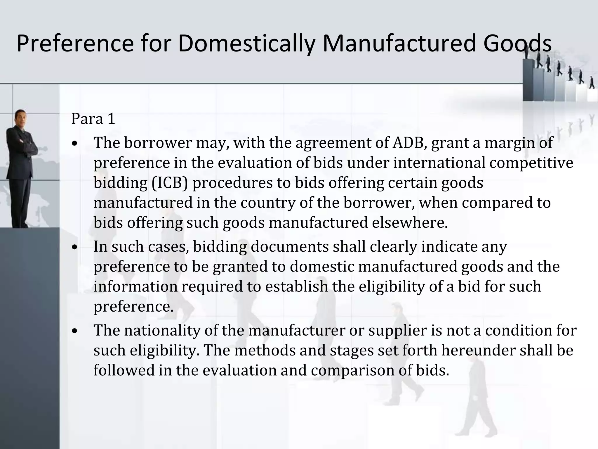 Appendix 2 domestic preferences | PPTX
