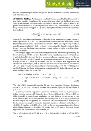 Appendix 2 Probability And Statistics | PDF