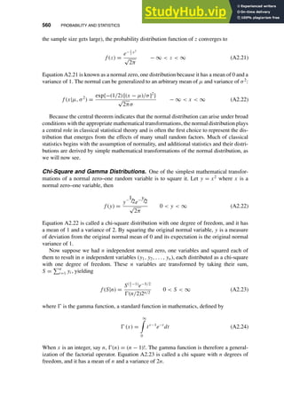 Appendix 2 Probability And Statistics | PDF