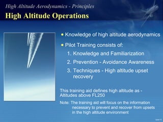 High Altitude Flight Operations | PPT