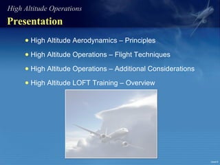 High Altitude Flight Operations | PPT