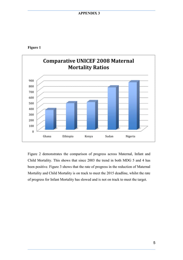 Appendix 3 justification for mdg 5 maf | PDF