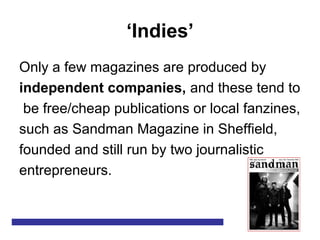 Appendix 4 music magazine industry | PPT