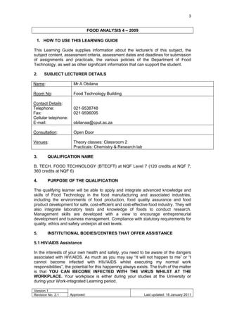 Appendix 7 learner guide | PDF