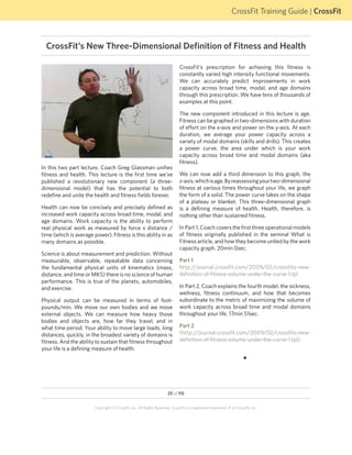 CrossFit Level 1 Guide | PDF