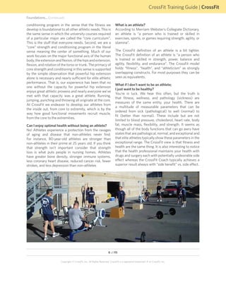 CrossFit Level 1 Guide | PDF