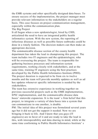 Appendix A - Case Study #3 - Improving Public Health Informati.docx