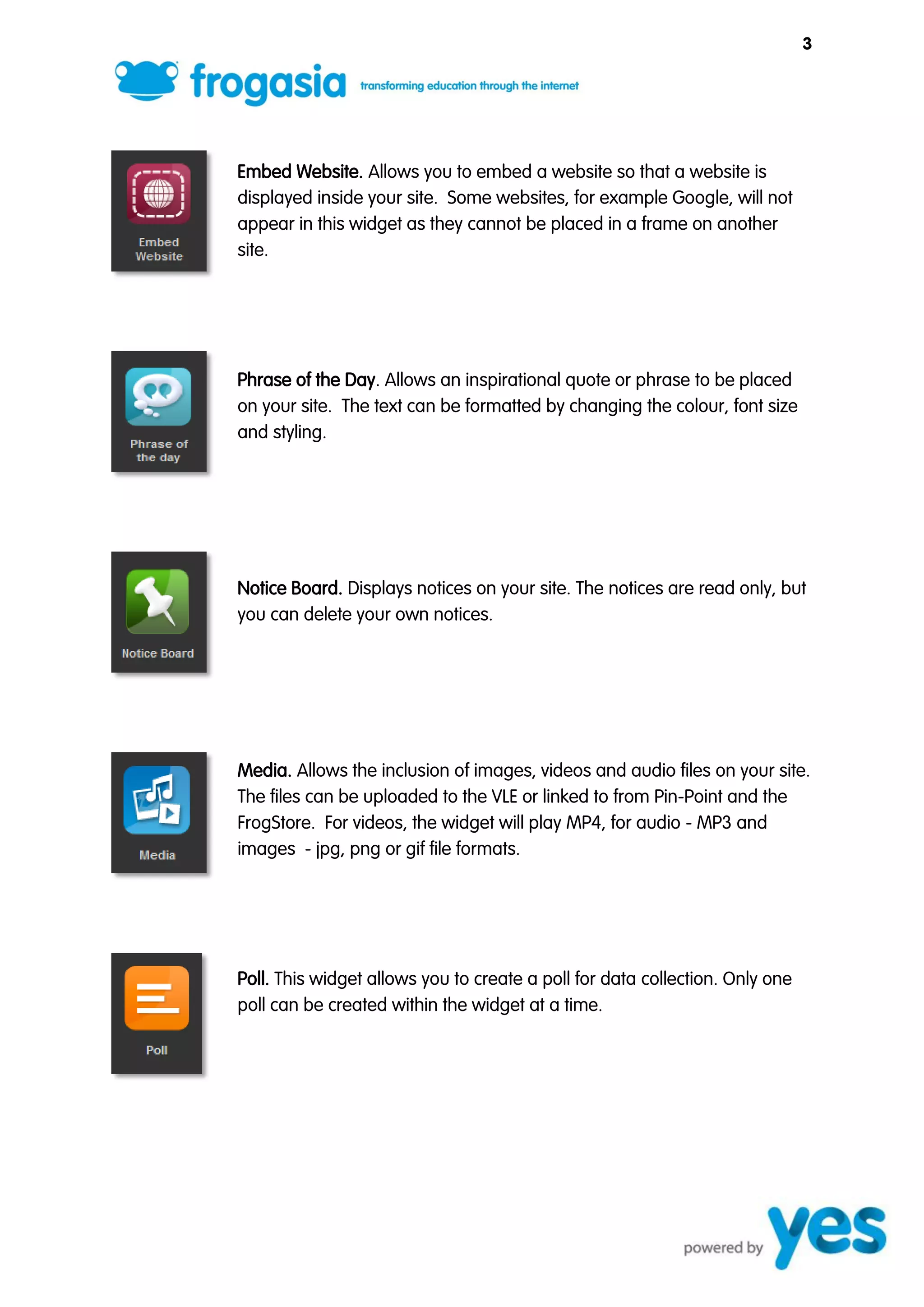 A Widget Guide | PDF