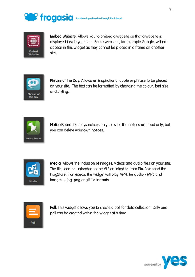 A Widget Guide | PDF