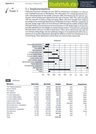 Appendix A-Sample Of Marketing Plan | PDF