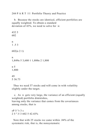 APPENDIX A A Spreadsheet Model for Efficient Diversificatio.docx