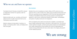 About Deloitte 2010 | PPT