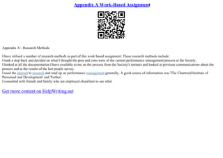 Appendix A Case Study | PPT