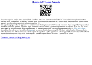 Appendix A Case Study | PDF