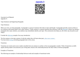 Appendix A Case Study | PPT