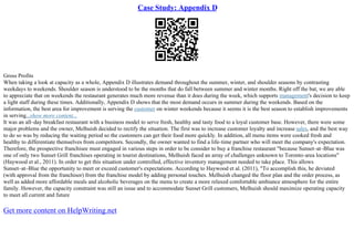 Appendix A Case Study | PPT