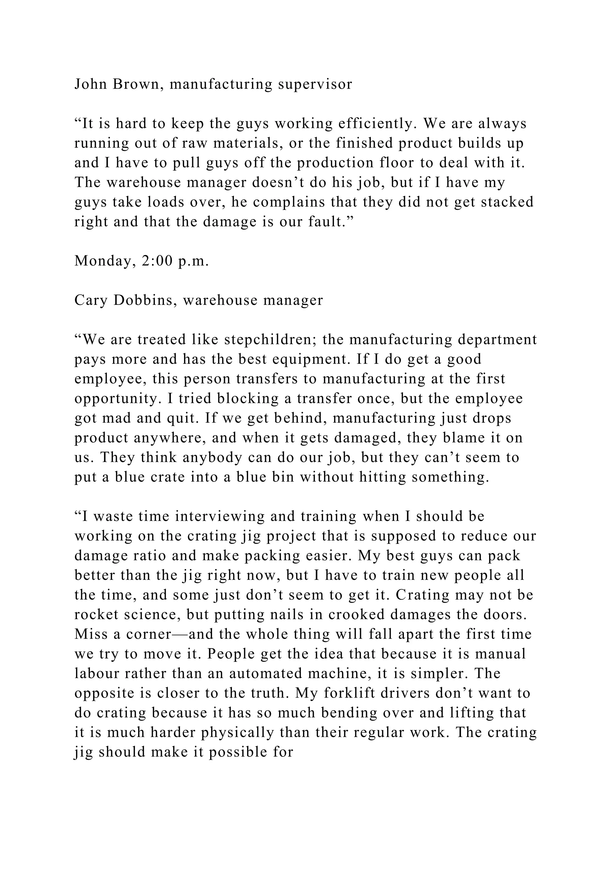 Appendix AColumbus Custom Carpentry Case OverviewThis case | DOCX