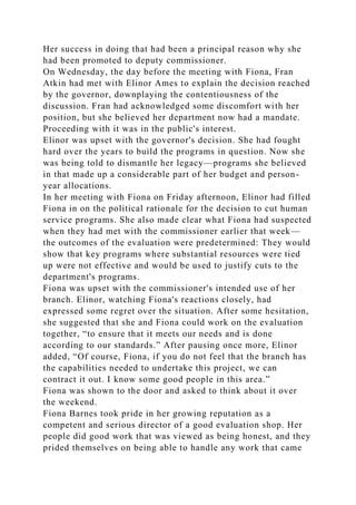 Appendix A Fionas Choice An Ethical Dilemma for a Program Evalu.docx