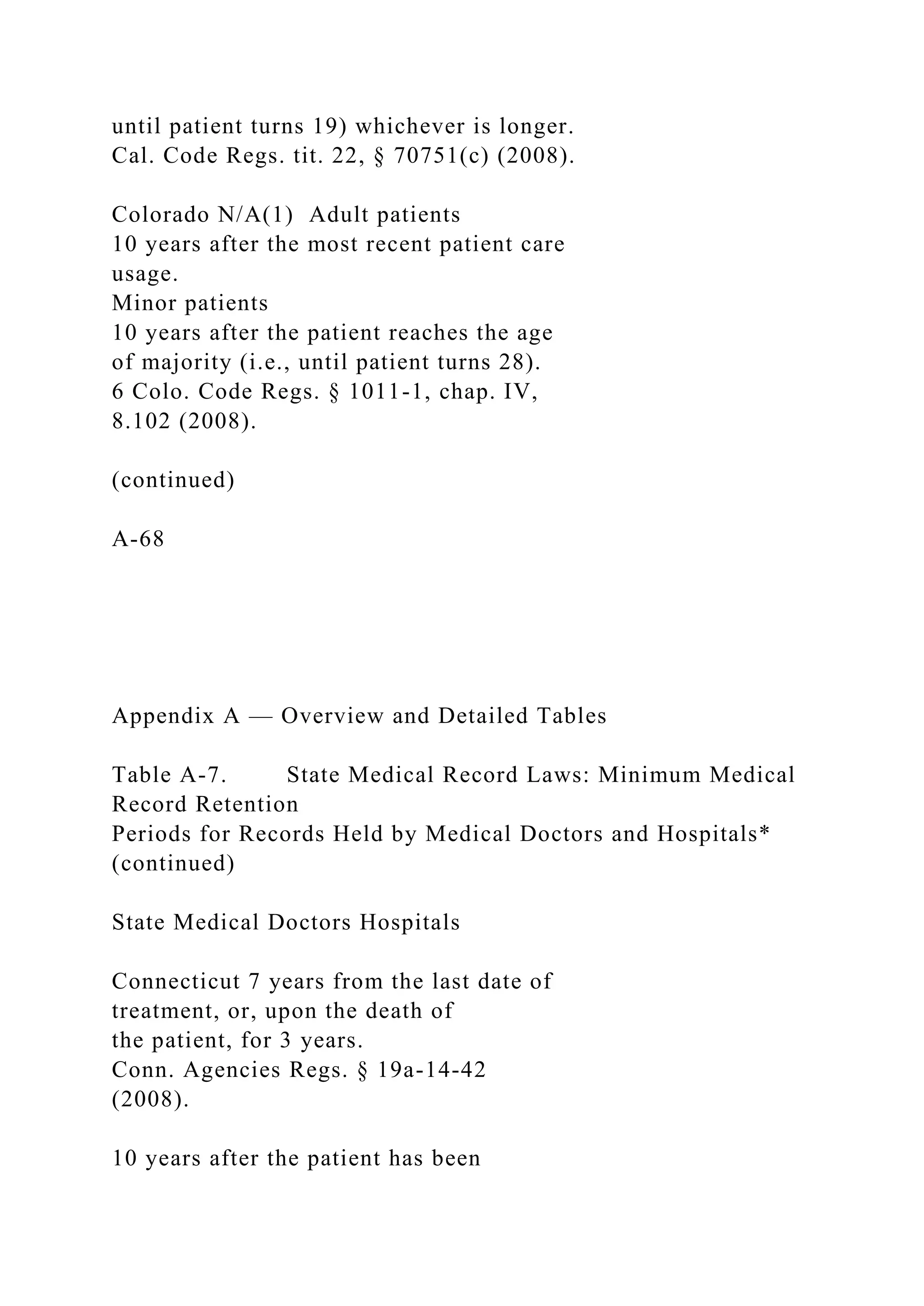 Appendix A — Overview and Detailed Tables Table .docx