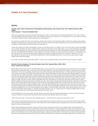 Appendix b -"Illustrative texts" of Common Core | PDF