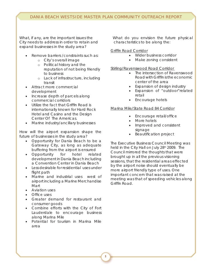 Appendix B Community Outreach Report Nov 30