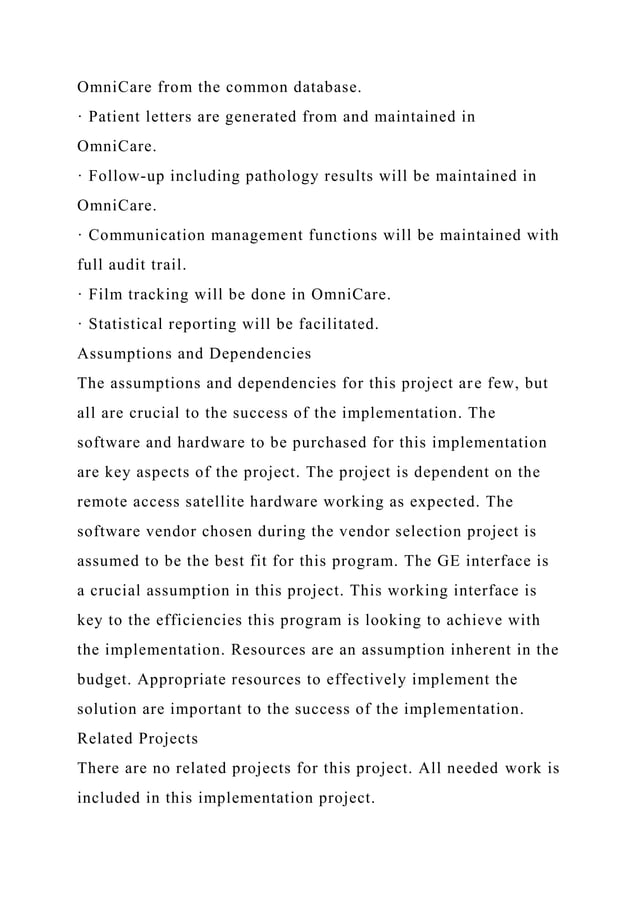 Appendix B Sample Project Charter · Information Systems· Mobi.docx ...