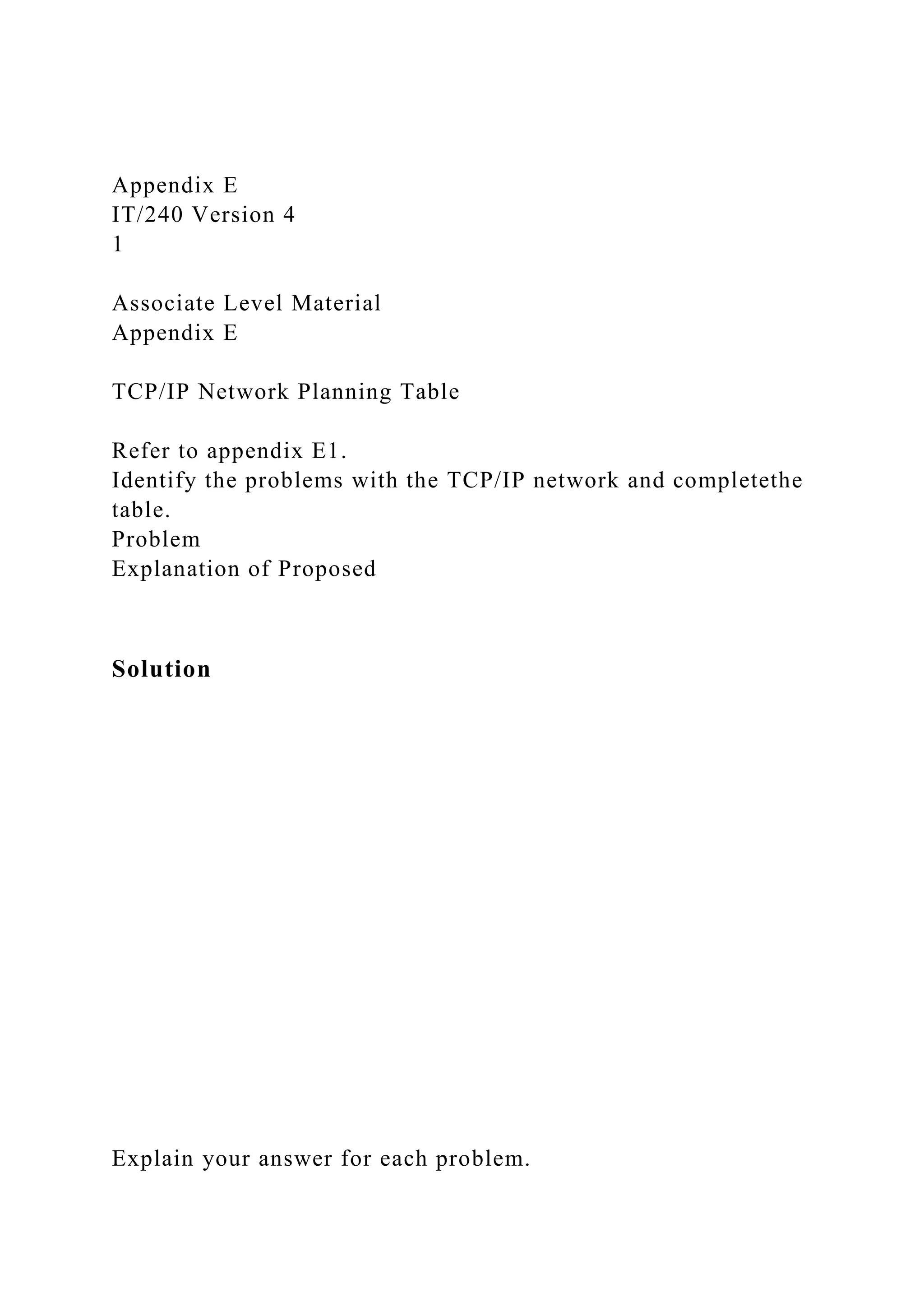 Appendix EIT240 Version 41Associate Level MaterialAppen.docx