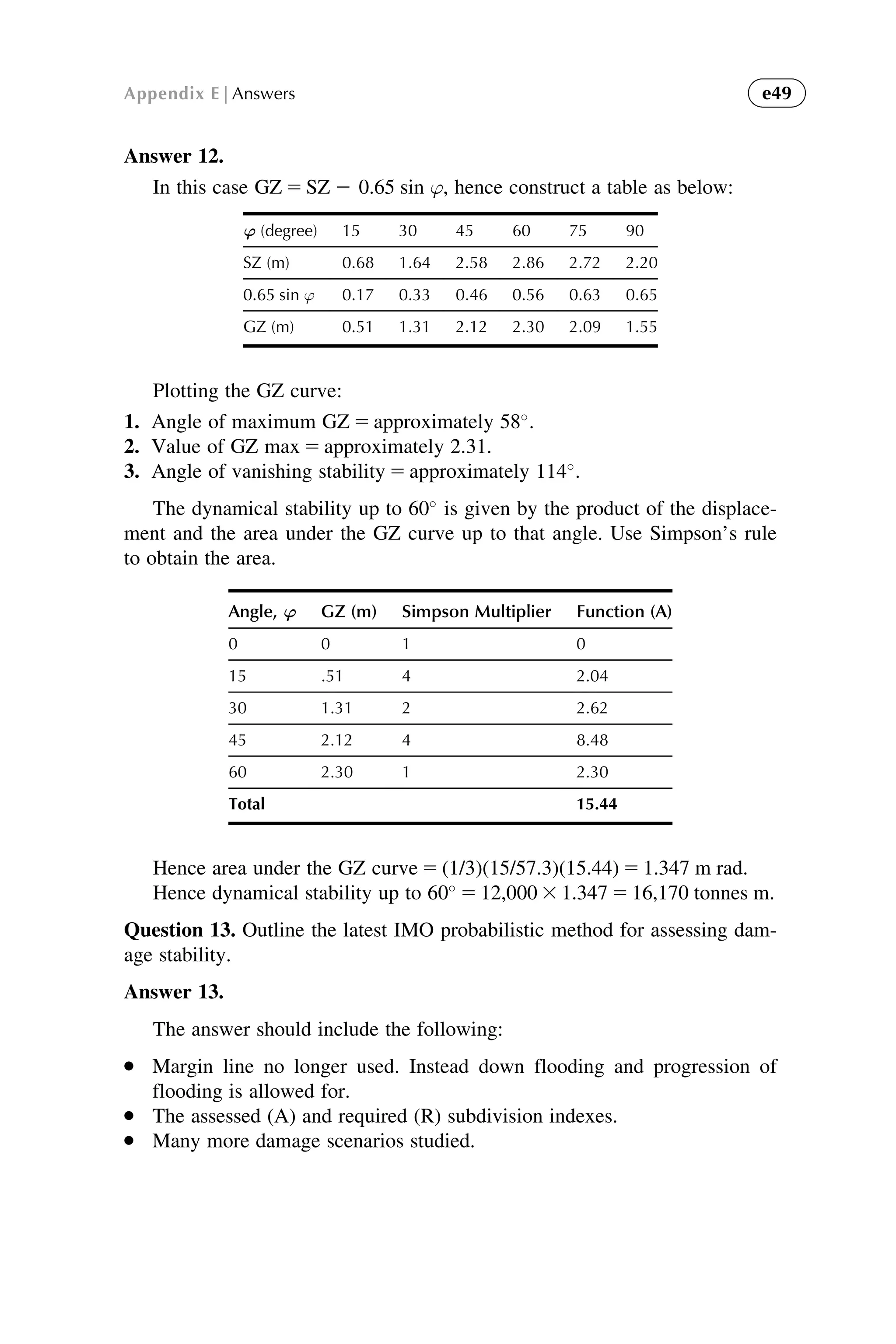 Introduction to Naval Architecture questions_and_answers. | PDF