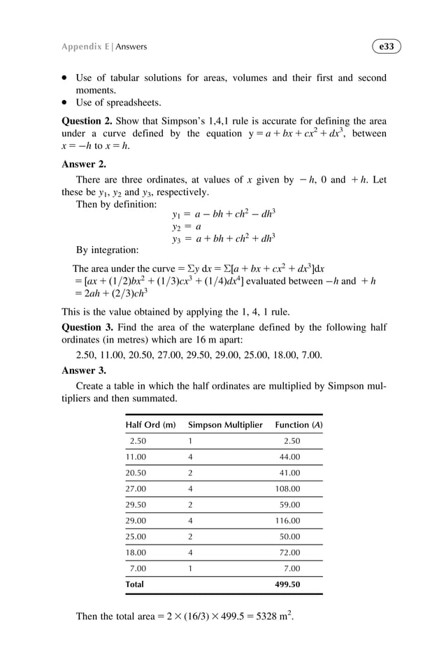 Introduction to Naval Architecture questions_and_answers. | PDF