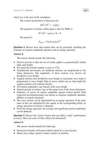 Introduction to Naval Architecture questions_and_answers. | PDF