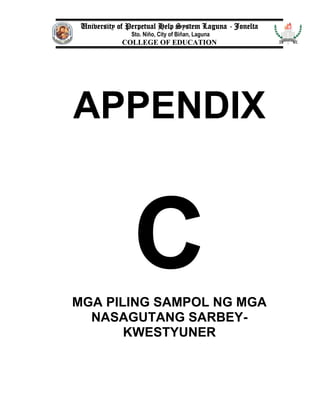 Appendixes | PDF