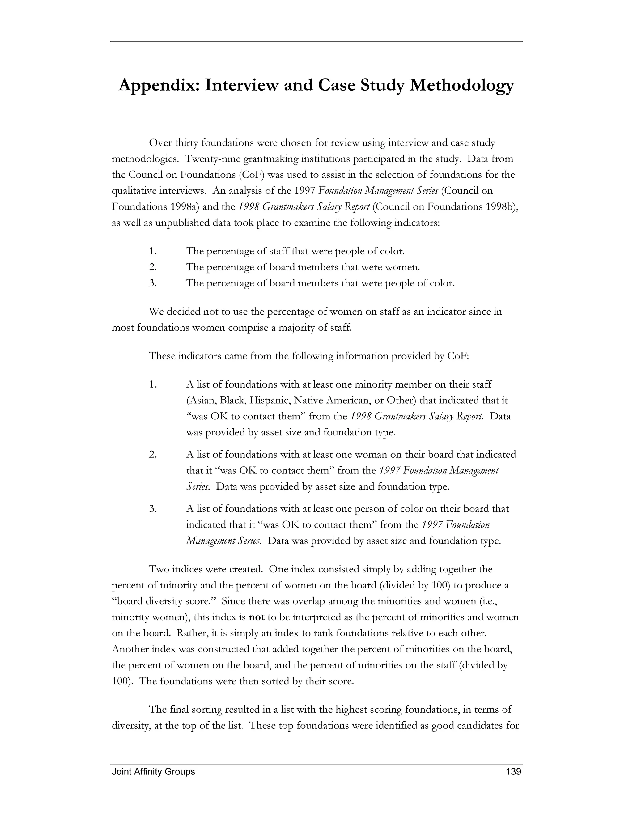 Appendix interview and case study methodology | PDF