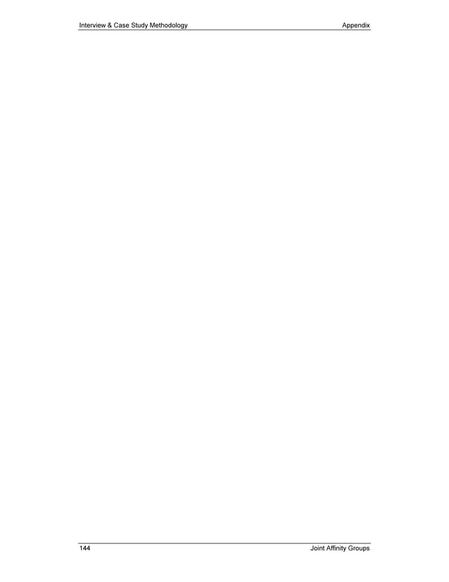 Appendix interview and case study methodology | PDF