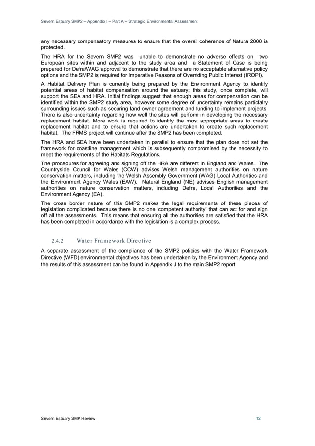 Appendix i part a sea_final_dec2010 | PDF