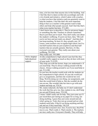 Interview Code Book Appendix J Tami Turner | DOCX