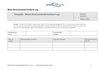 Appendix J Spill and Waste Management Plan.PDF