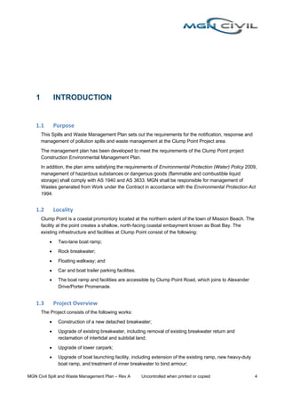 Appendix J Spill and Waste Management Plan.PDF