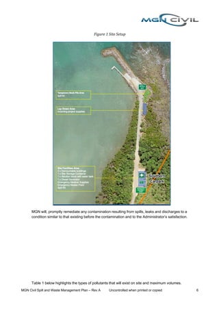 Appendix J Spill and Waste Management Plan.PDF