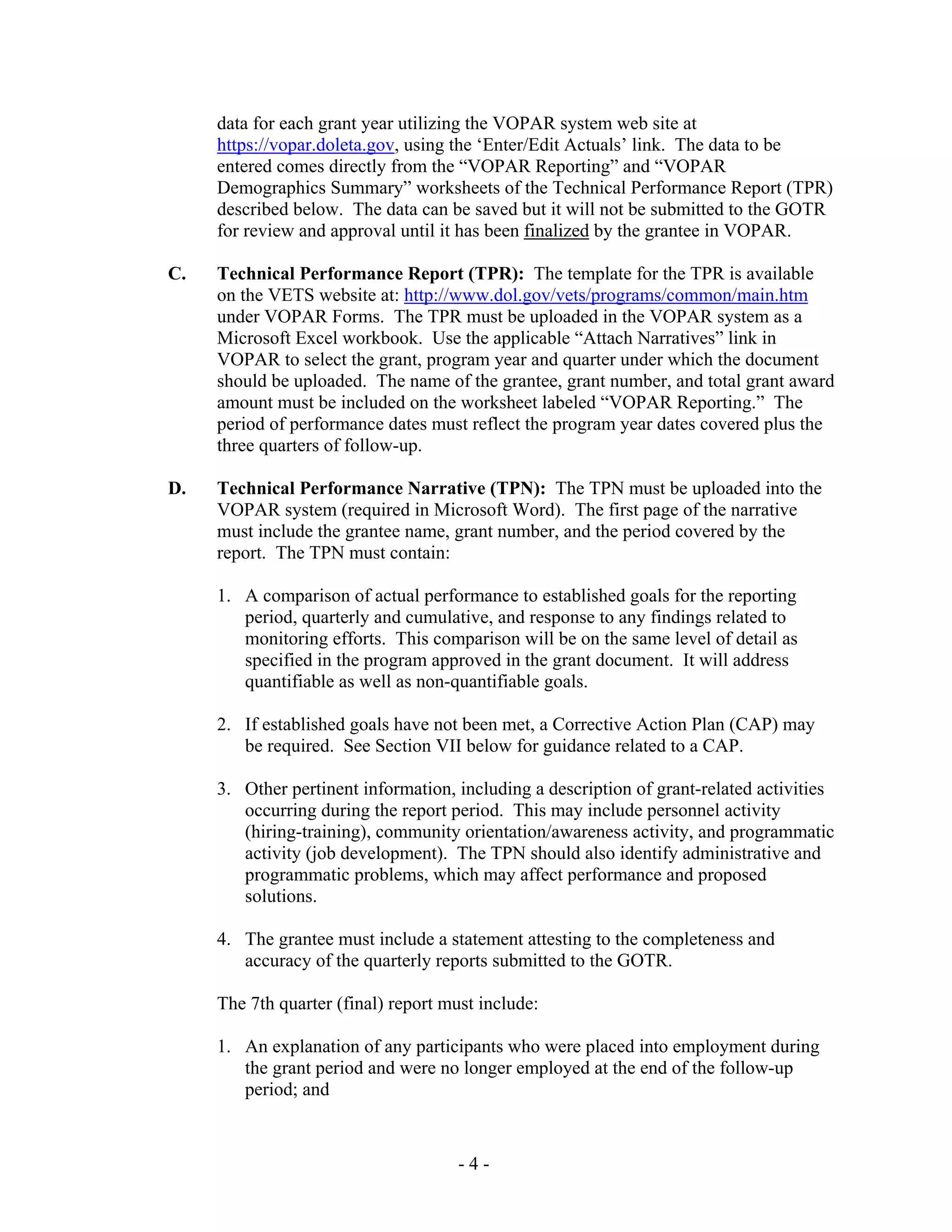 Veterans Program Letter | PDF