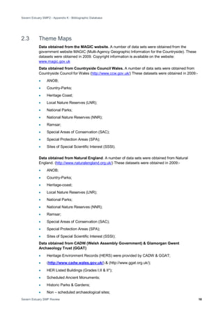 Appendix k metadata and bibliographic database final_dec2010 | PDF