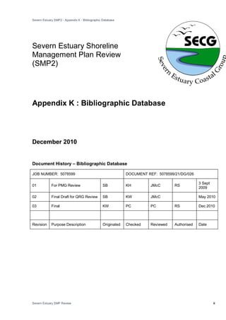 Appendix k metadata and bibliographic database final_dec2010 | PDF