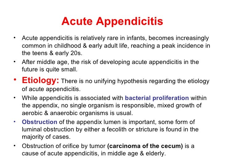 9 Early Signs And Symptoms Of Appendicitis In Teenagers Appendicectomy