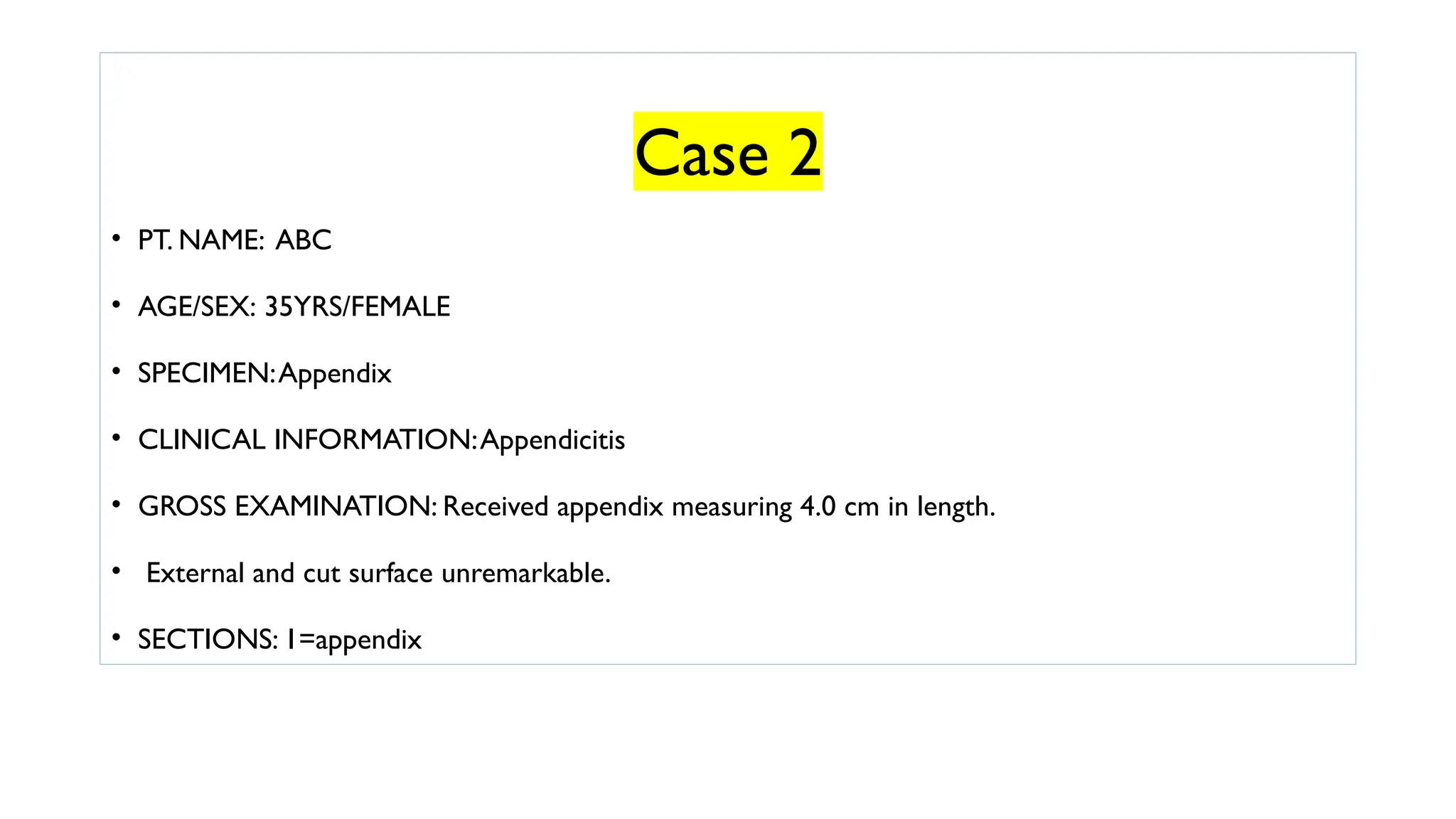 APPENDIX SLIDE – BENIGN ^0 MALIGNANT.pptx