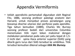Appendix vermiformis | PPT