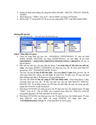 Append query updatequery | DOC