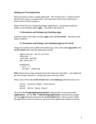App engine install-windows | PDF