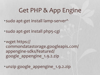 Google App Engine: For PHP Developers | PPT | Free Download